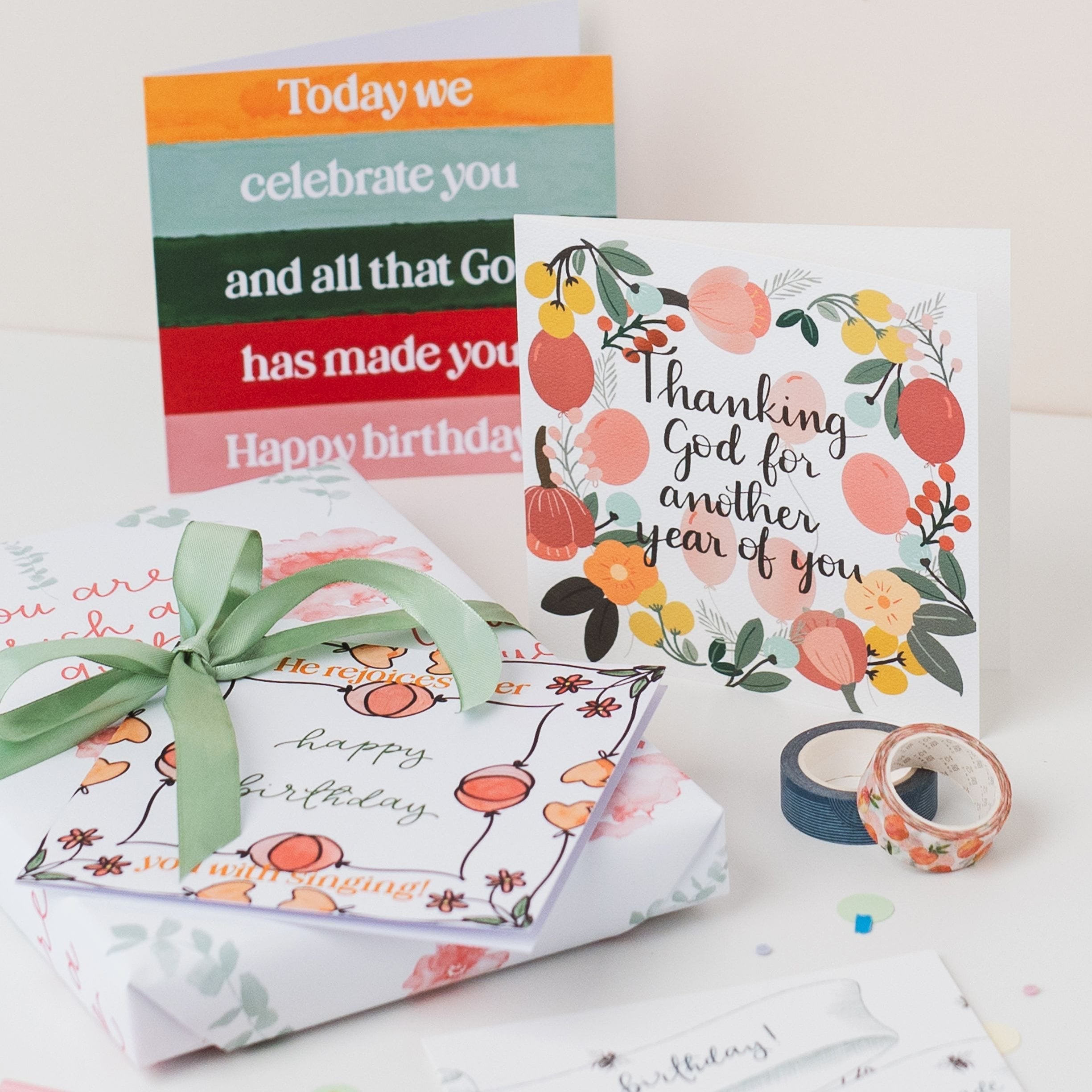 Christian birthday cards, religious birthday cards – And Hope Designs