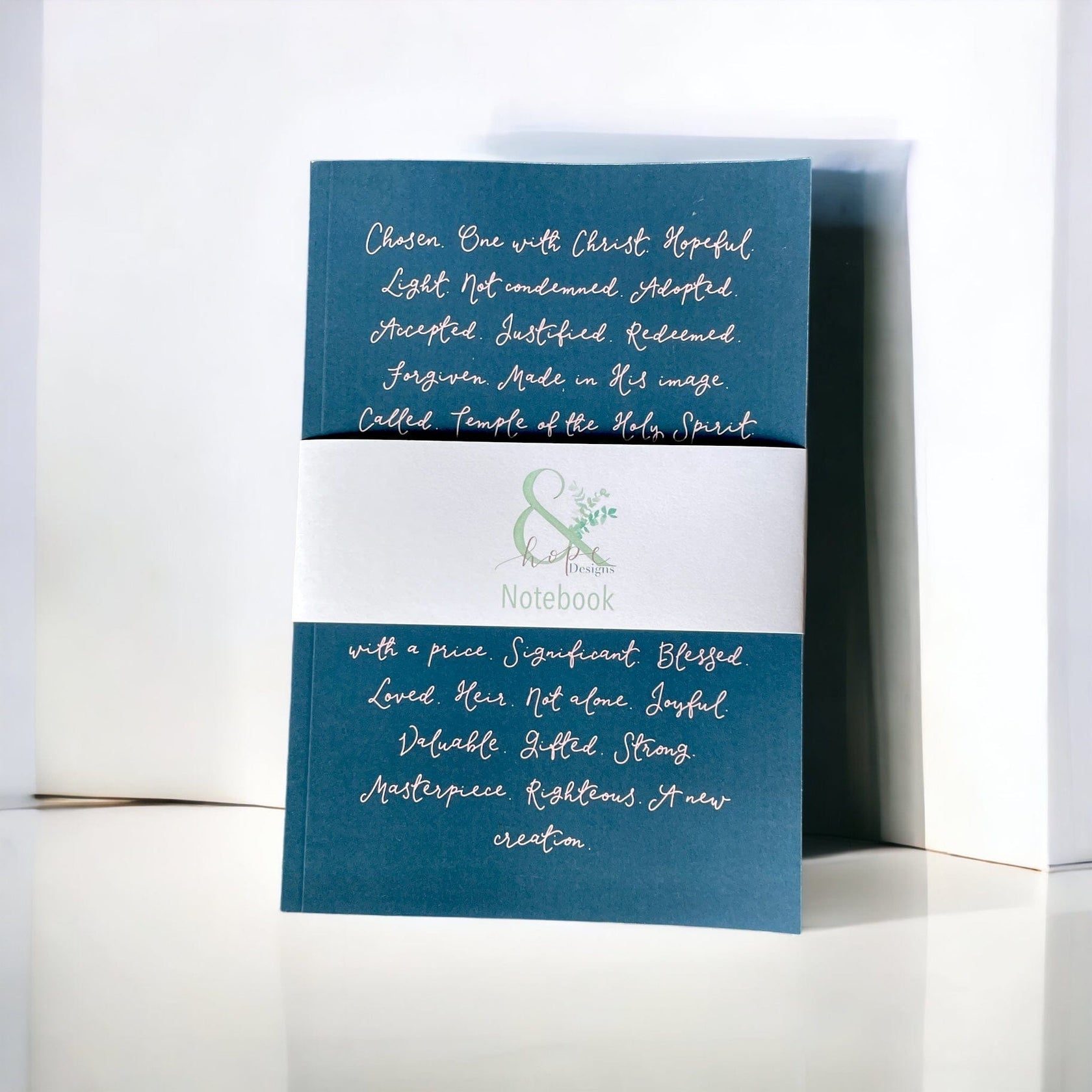 Identity in Christ journal notebook – And Hope Designs