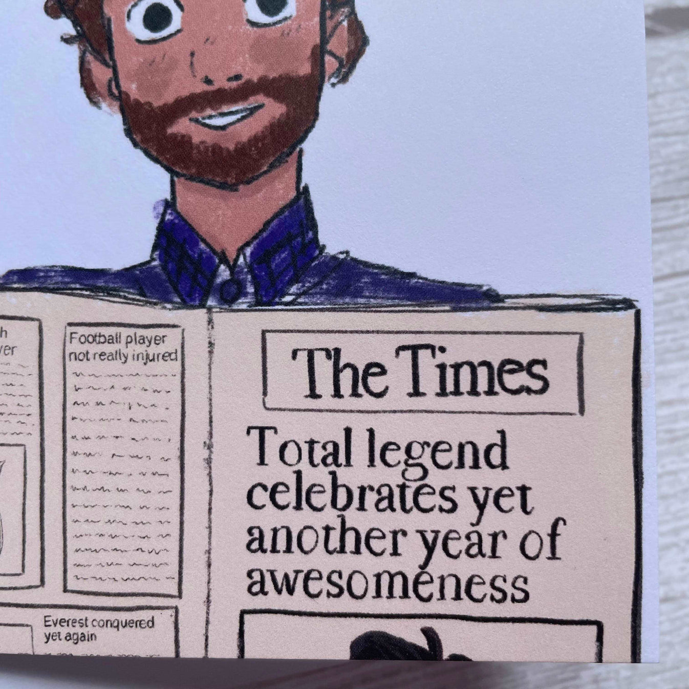 Happy birthday absolute legend – And Hope Designs